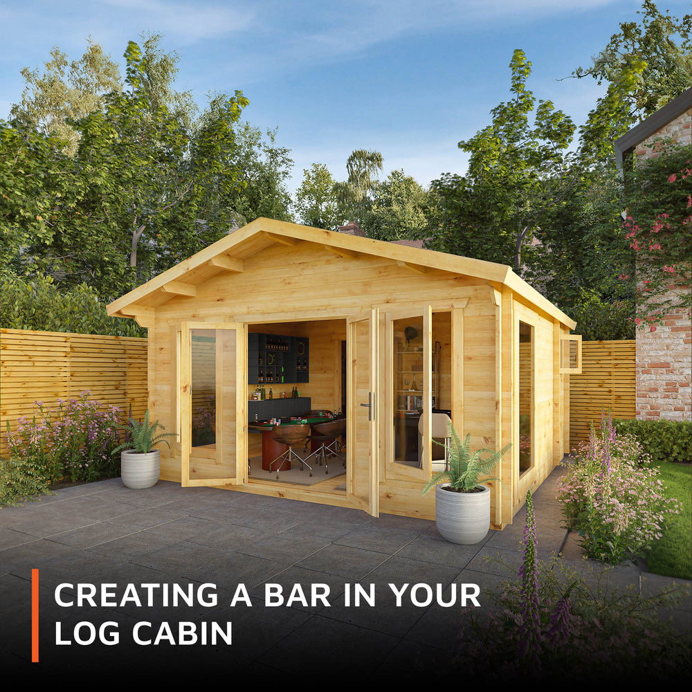 Creating a Bar in Your Log Cabin – Waltons