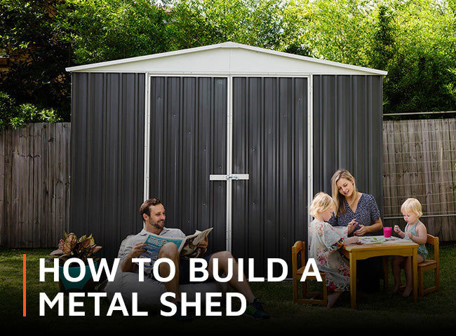 How to build a metal shed | Waltons