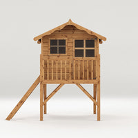 Poppy Tower Wooden Playhouse – Waltons