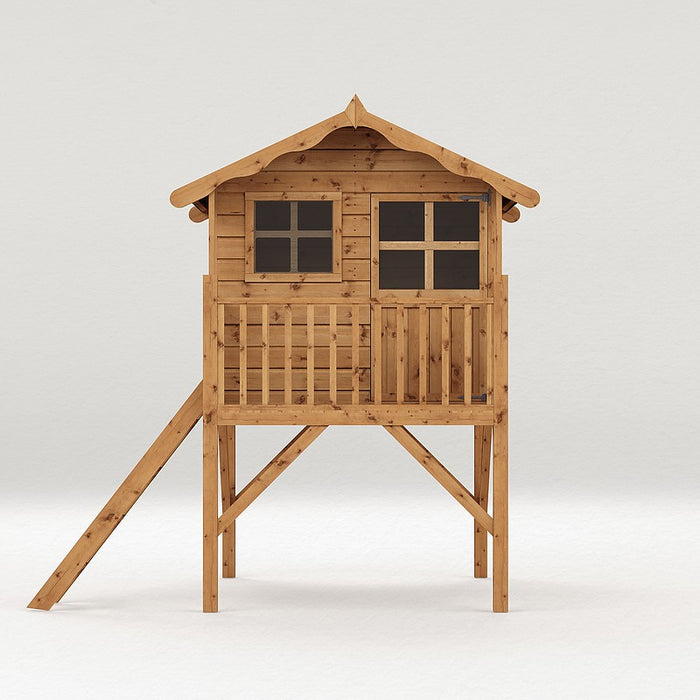 Poppy Tower Wooden Playhouse – Waltons