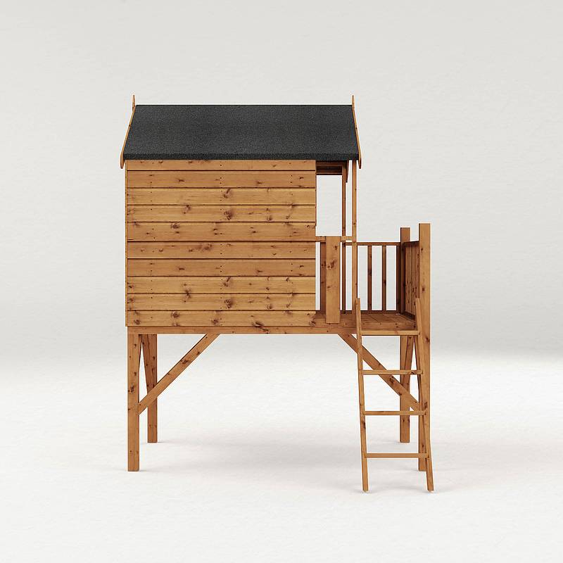 Poppy Tower Wooden Playhouse – Waltons